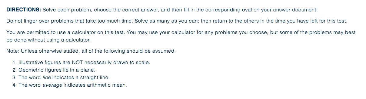 ACT Math Practice Tests FREE Questions Answers Explanations 