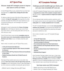 Higher Scores ACT Test Prep Course Review - [ 2022 Study Guide ] -